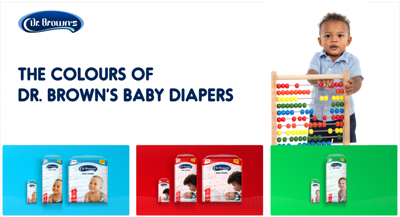 THE COLOURS OF DR. BROWN’S BABY DIAPERS! – Wemy Industries